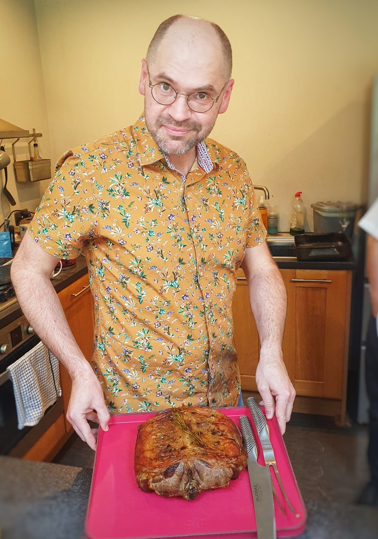 #447 Roast Saddle of Lamb – Neil Cooks Grigson