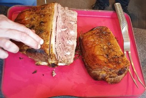 #447 Roast Saddle of Lamb – Neil Cooks Grigson